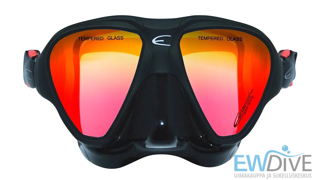 Epsealon Deep Sub Red Flash mask | Masks and Snorkels | EW Dive English